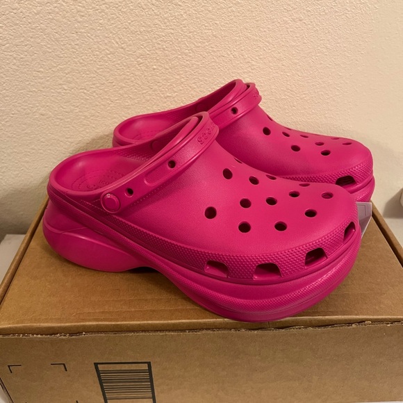 CROCS | Shoes | Crocs Classic Bae Platform Clogs | Poshmark